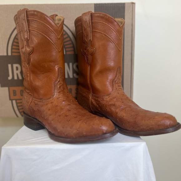 jrc & sons | Shoes | Ostrich Cowboy Boots | Poshmark